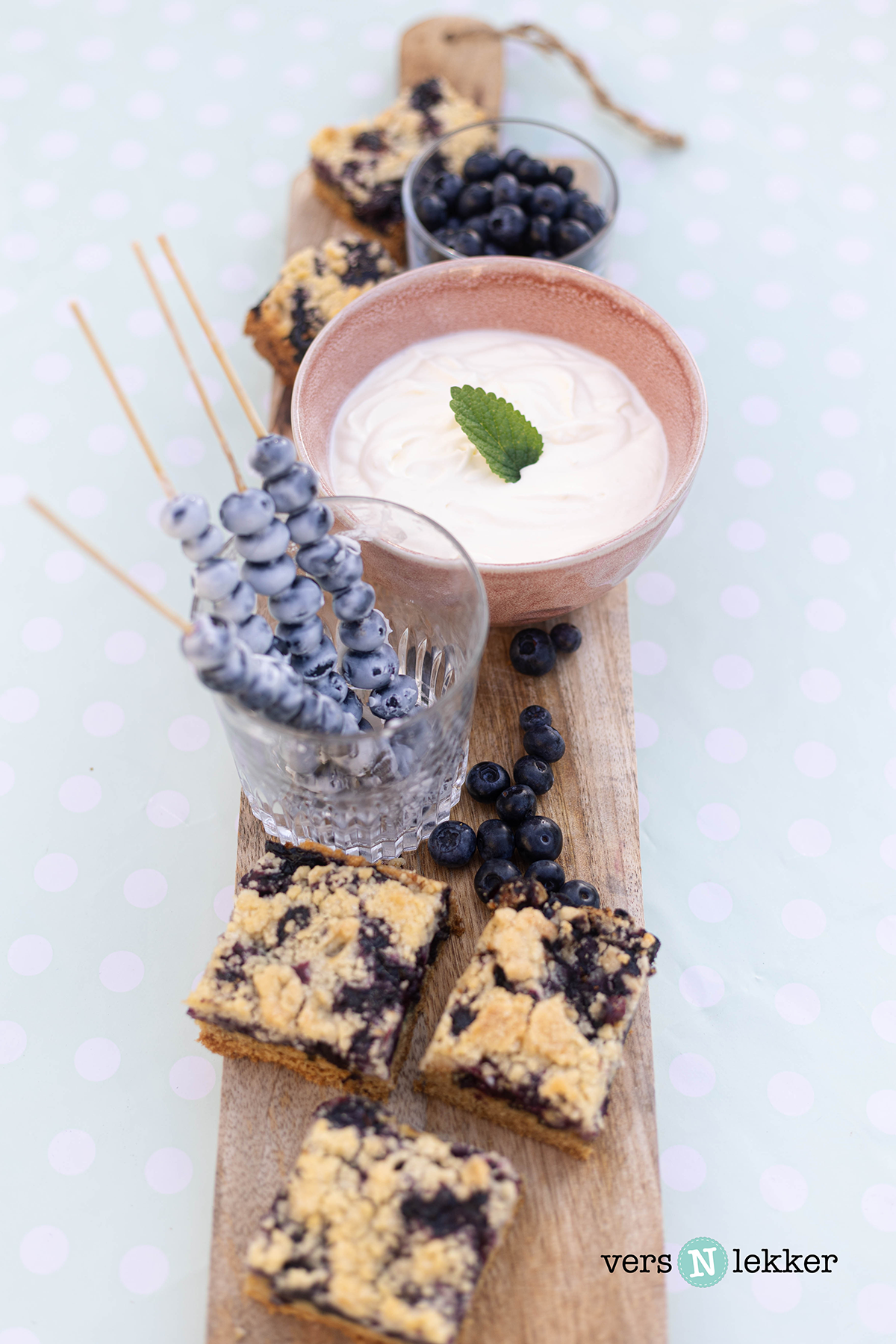 Blauwe Bessen Snack - versNlekker